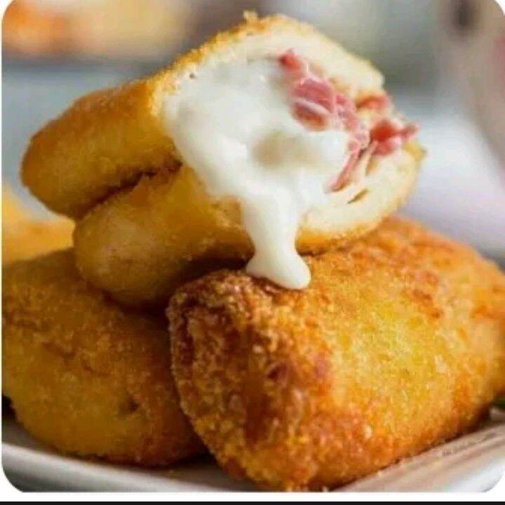 Risoles mayo isi telur sosis pedas isi 5 pcs Frozen food | Lazada Indonesia