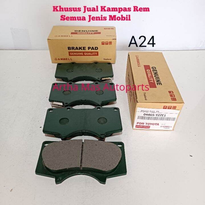 KAMPAS REM DEPAN LAND CRUISER PRADO/ TRJ150. BRAKE PAD LAND CRUISER ...