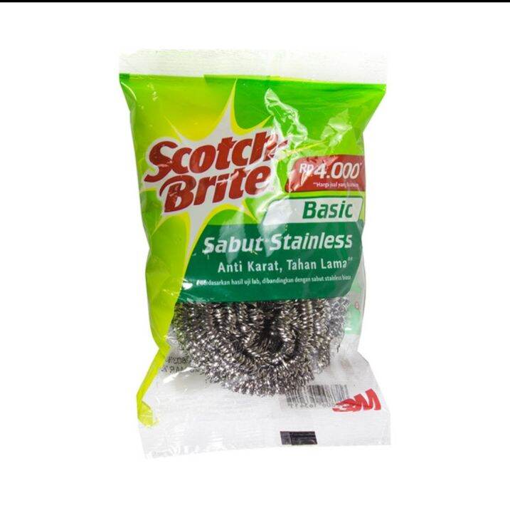 Scotch brite 3m sabut stainless kawat cuci piring ekomonis ID T57 ...