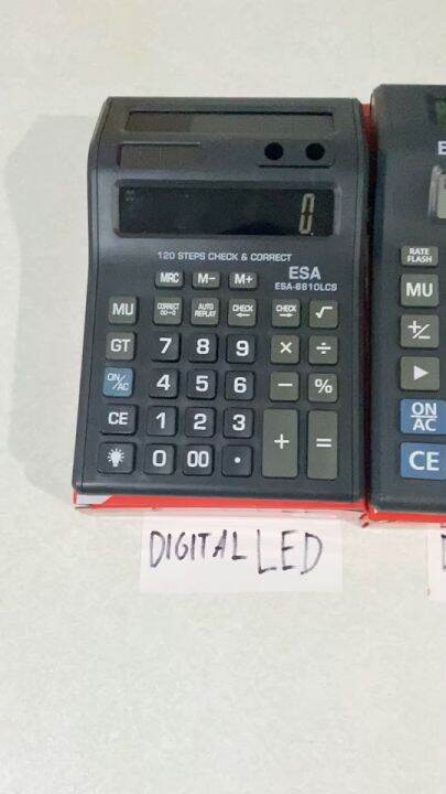 Kalkulator Digital 2 Layar 12 Digit Murah | Kalkulator Check ...