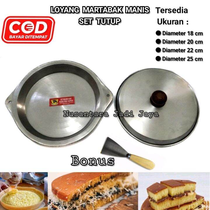 Cetakan martabak manis / Loyang kue martabak manis bangka terang bulan ...