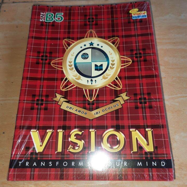 Buku Tulis Vision b5 50 lembar (1 pak isi 10 pcs) | Lazada Indonesia