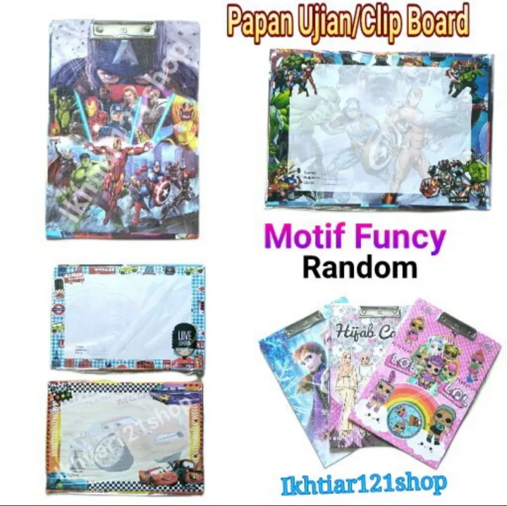 Papan jalan/Papan ujian/alas ujian/Clip board/Clipboard/Exam board ...