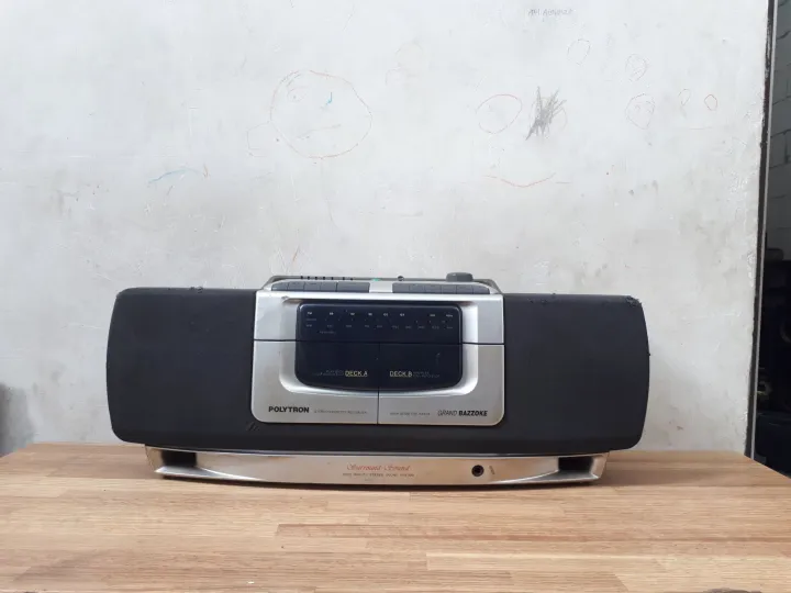 radio tape polytron deck radio normal tape cm dengung baca deskripsi ...