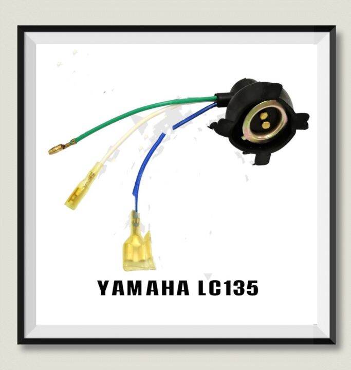 YAMAHA LC135 LC 135 HEAD LAMP SOCKET SOCKET LAMPU DEPAN LC135 LC 135 | Lazada