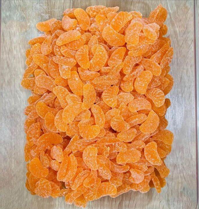 1kg Gummy Orange (Negosyo pack) 160-200 pcs Gummy / sweet / candies ...