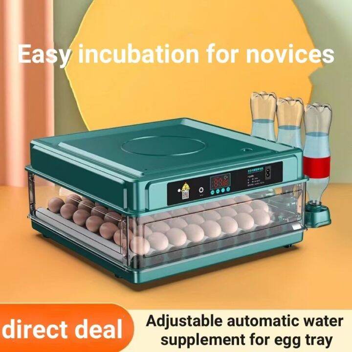 【Local Ready stock】15/36/64/130 Eggs Incubator Automatic Digital Incubator Chicken Poultry ...