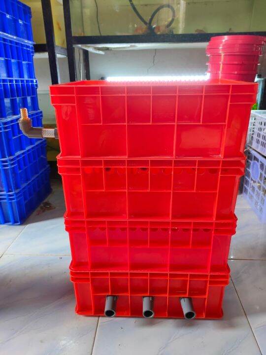 TRICKLE FILTER KOLAM IKAN KOI MINI 4 SUSUN | Lazada Indonesia