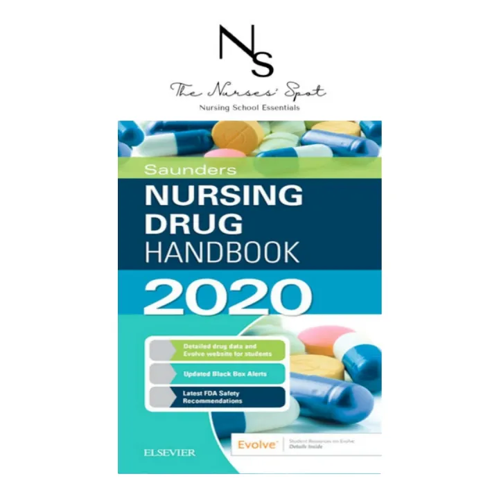 Saunders Nursing Drug Handbook 2020 | Lazada PH