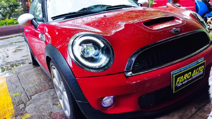 Mini Cooper R56 2006 - 2012 VLAND Animated Sequential LED Head Lights ...