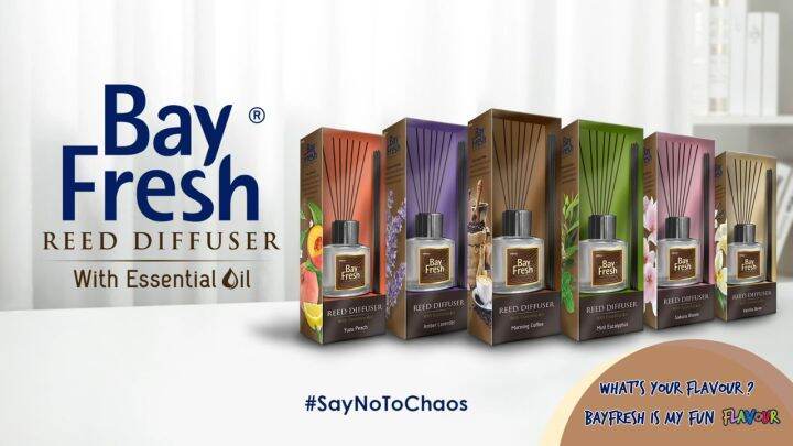 Bayfresh Reed Diffuser Device Pengharum Ruangan Yuzu Peach | Lazada ...