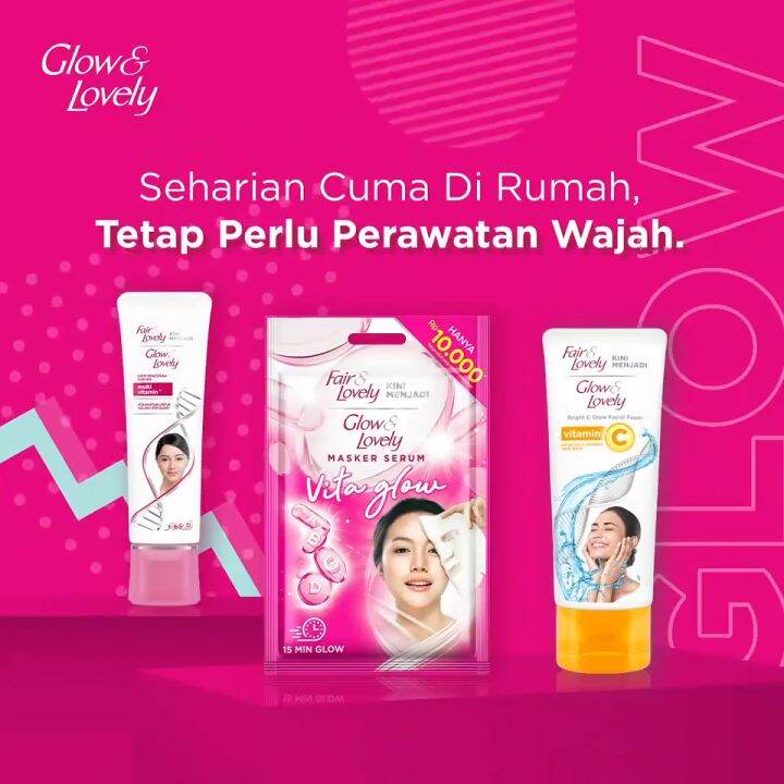 Glow & Lovely Multivitamin Serum Sheet Mask 20g Paket isi 2 - Masker Wajah | Lazada Indonesia