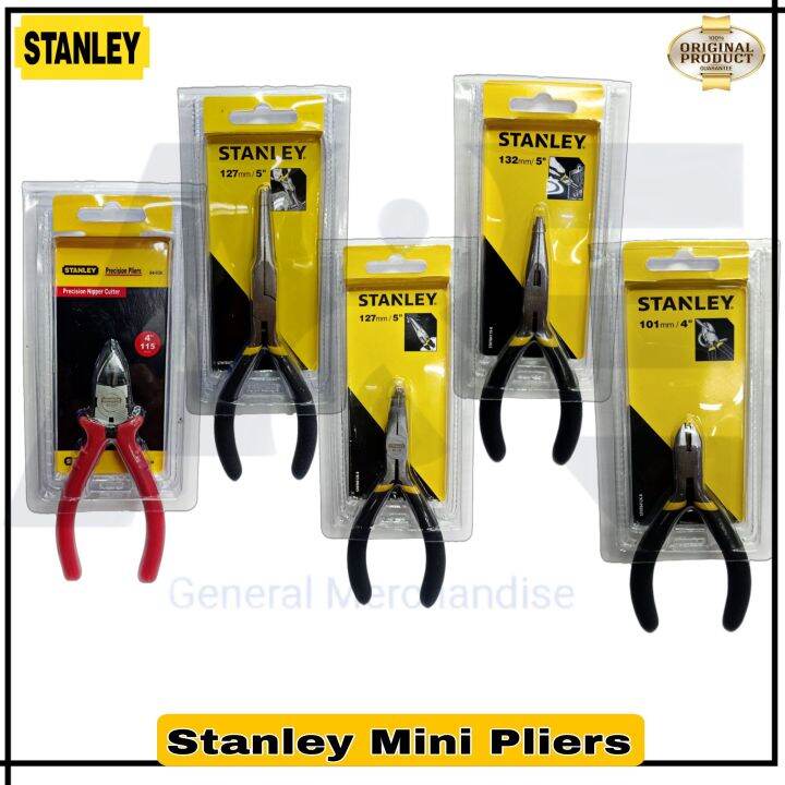 Stanley Mini Pliers #84-124, #84-119, 84-096, 84-126, 84-036 | Lazada PH