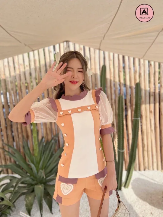 เซตกางเกง ป้าย Aileen sz.L | Lazada.co.th