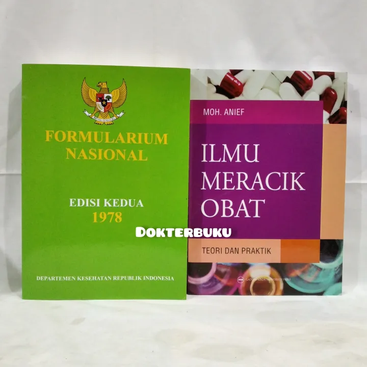 PAKET 2 BUKU FORMULARIUM NASIONAL DAN ILMU MERACIK OBAT | Lazada Indonesia