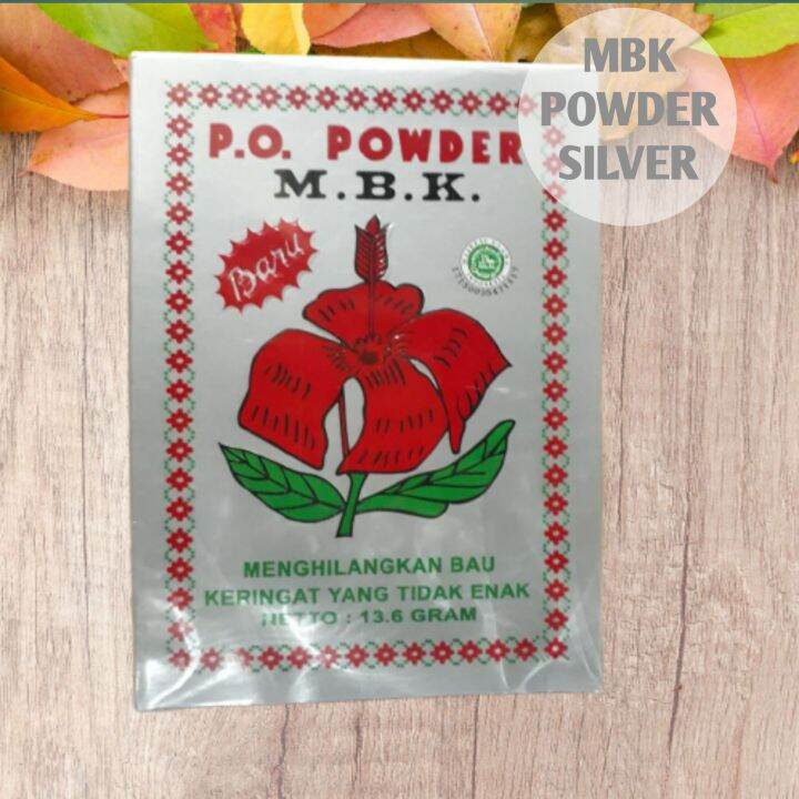 MBK Deodorant Powder Silver Sachet 1 box isi 12 Pcs | Lazada Indonesia