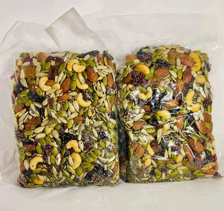 TRAIL MIXD CEMILAN SEHAT CEMILAN DIET( Almond,mede,kacang tanah,kismis ...
