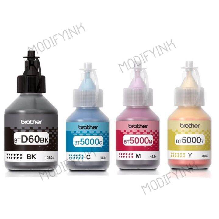 หมึกแท้ Brother T5000C /T5000M ไม่มีกล่องแท้100% | Lazada.co.th