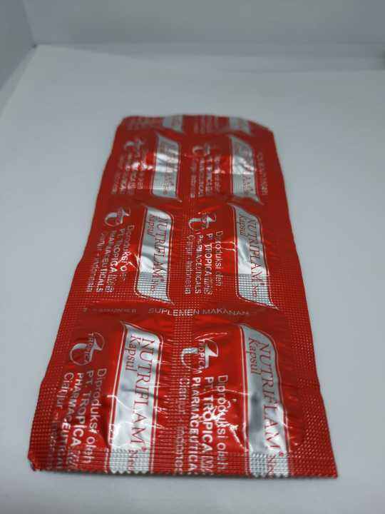 nutriflam neo strip promo original | Lazada Indonesia