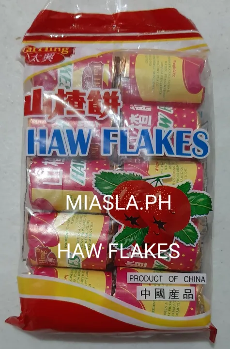 HAW FLAKES 90g ( 10 pcs per pack ) by TAI HING | Lazada PH
