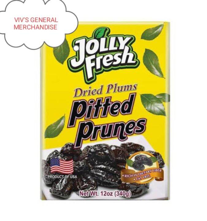 Jolly Fresh Dried Plums Pitted Prunes ( 340g ) | Lazada PH