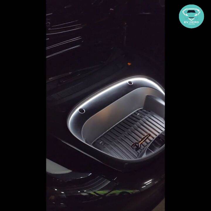 พร้อมส่ง! Tesla Front Trunk Lights แถบไฟติดกล่องหน้าเทสล่า ปลั๊กใช้ได้ ...