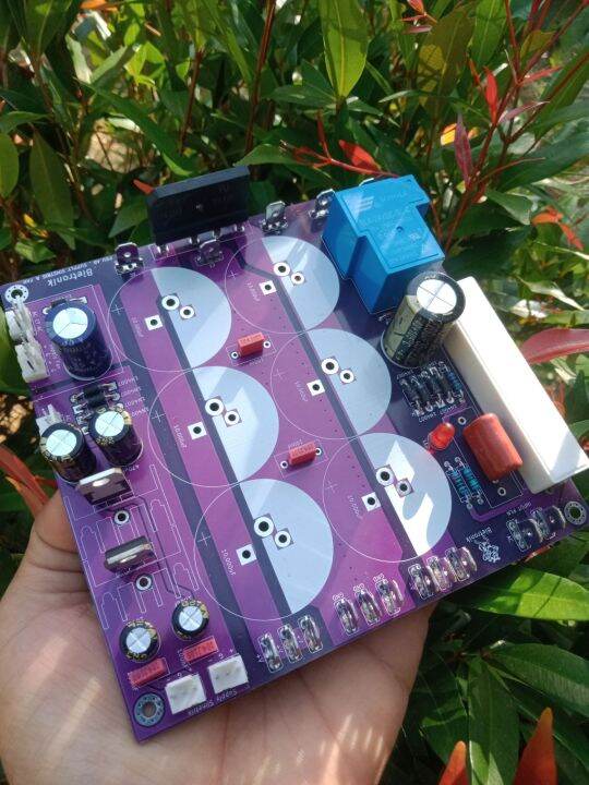 Psu simetris clas Ab isi 6 elko pcb doble layer lengkap dengan sofstar ...