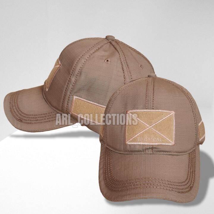 topi tactical bdu cream tan full ripstop cotton - baseball caps velcro ...
