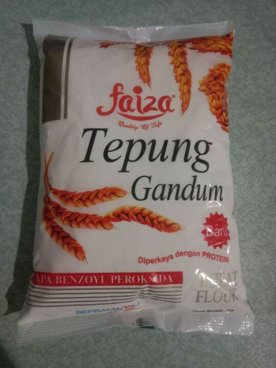 tepung gandum faiza 1kg | Lazada