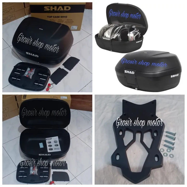 paketan box shad sh42 sh 42 + Breket box pcx 160 Pcx 150 new / Box shad ...