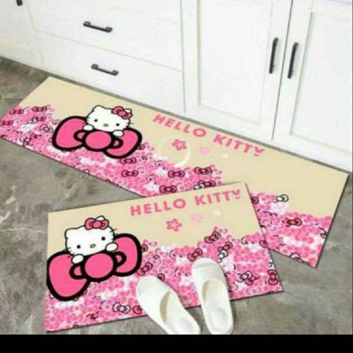 kitchen mat hello kitty / carpet hello kitty velvet / hello kitty alas ...