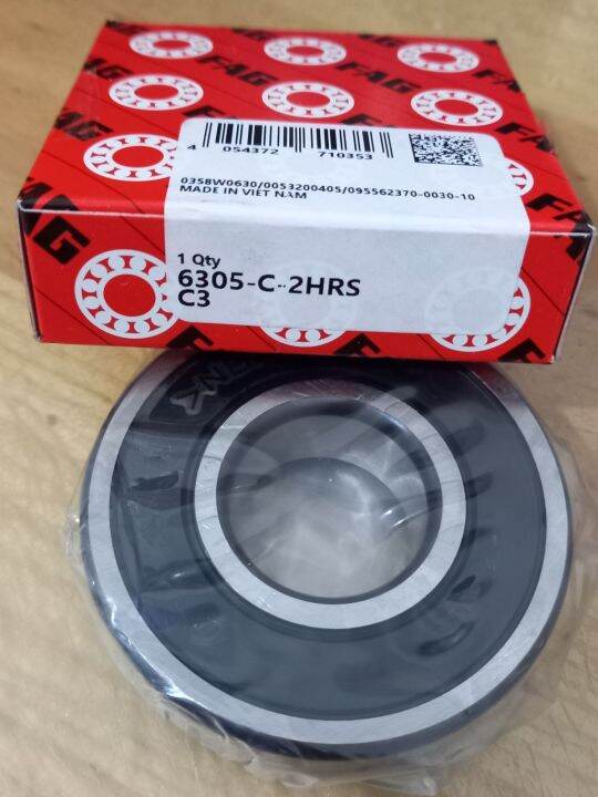 Ball bearing 6305 2RS C3 FAG Original | Lazada Indonesia