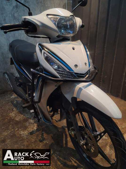 แคชบาร์ กันล้ม YAMAHA Finn 115i [สินค้าตรงปก] [[ ใส่ตระกร้าหน้ารถได้ ...