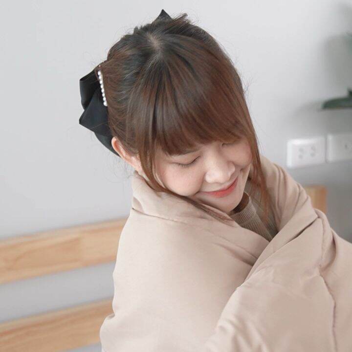 Orientas ผ้าห่มหิมะ รุ่น Koyuki Duvet ผ้าห่มเย็น ผลิตจากขนห่านเทียมระดับพรีเมี่ยม ห่มสบาย นอน ...