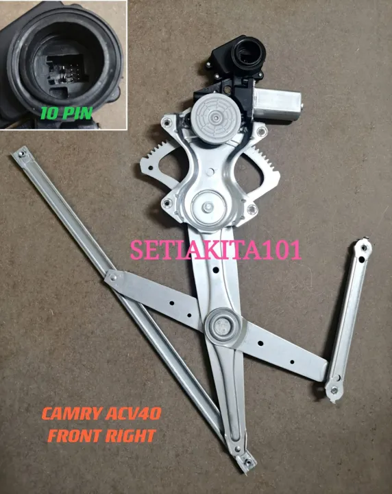 TOYOTA CAMRY ACV40 ACV41 POWER WINDOW GEAR WITH MOTOR/DOOR REGULATOR ...