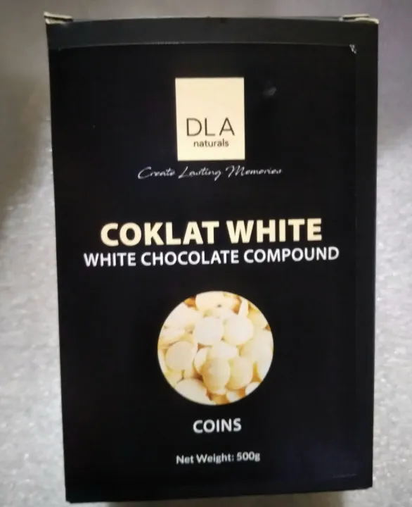 DLA Naturals White Chocolate Compound 500g (Coins) | Lazada PH