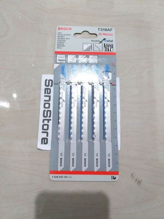 BOSCH Mata jig saw jigsaw metal besi T318AF atau T118AF | Lazada Indonesia