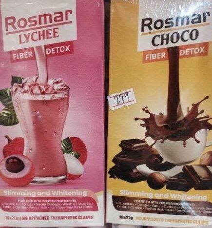 ROSMAR DETOX DRINK - CHOCO or LYCHEE FLAVOR | Lazada PH
