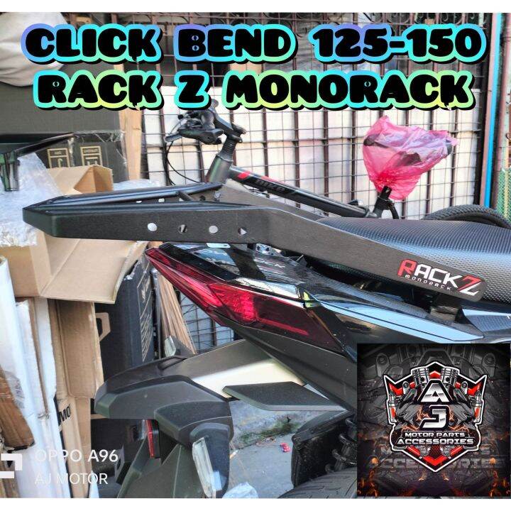 HONDA CLICK 125-150 V1-V2-V3 RACK Z MONORACK BRACKET POWDER COATED BEND ...