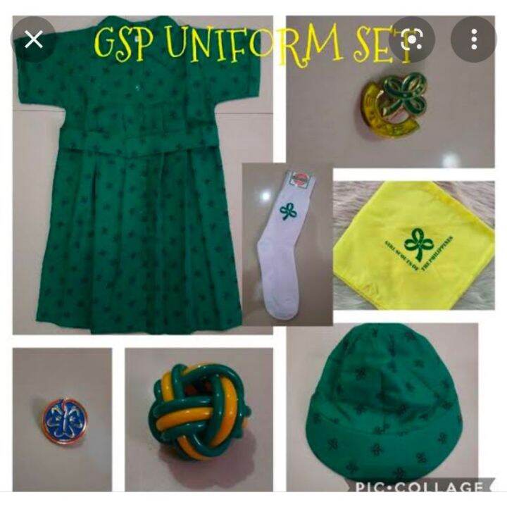 GSP GIRL SCOUT /SCOUTING COMPLETE SET.for kids to teen | Lazada PH