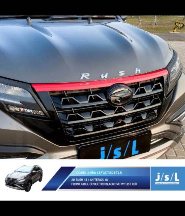 FRONT GRIL GRILL DEPAN ALL NEW RUSH TERIOS MODEL FORTUNER TRD NEW ...