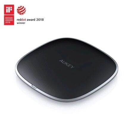 Graphite Wireless Charger 10W Pad Aukey | Lazada