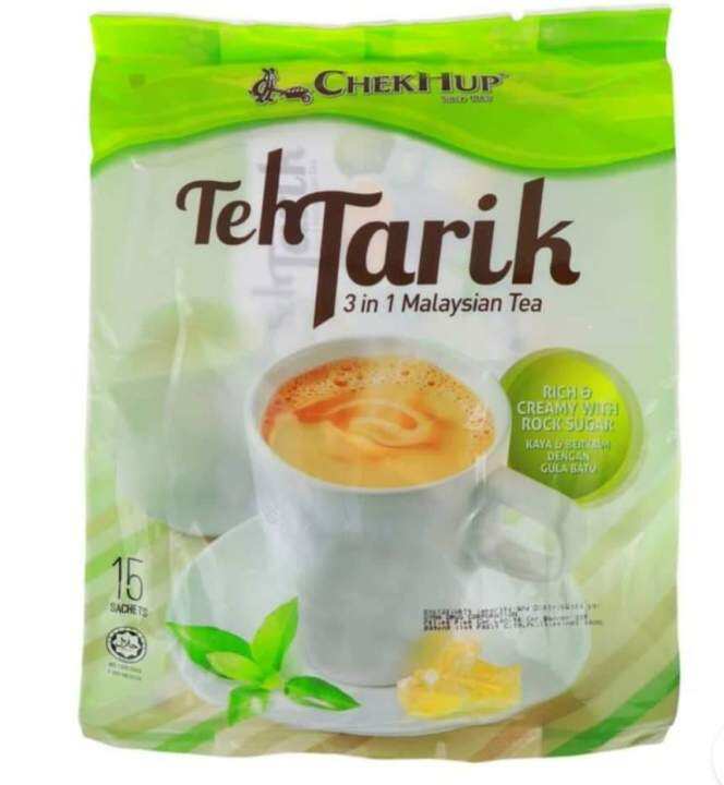 CHEK HUP TEH TARIK, 3in1 MALAYSIAN MILK TEA (40 g× 15 sachets) | Lazada PH