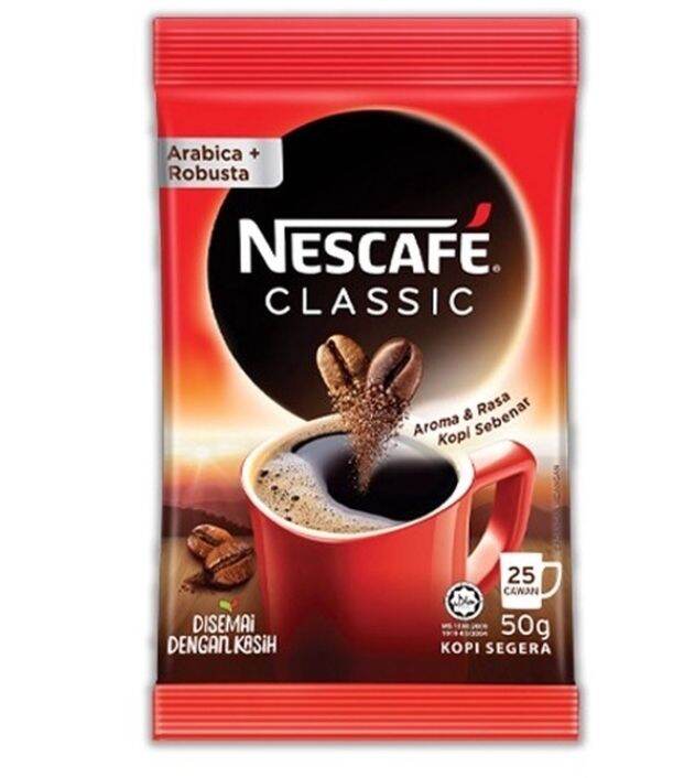 Nestle Nescafe Classic Refill Pack (50g) | Lazada
