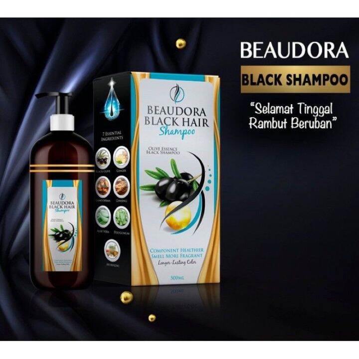 Instant Black Hair Shampoo Treatment for grey hair / Syampu merawat ...