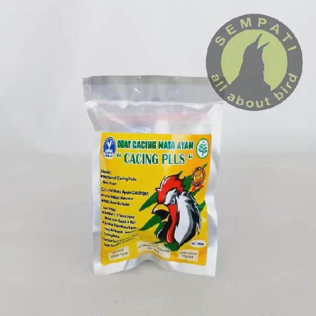 SEMPATI Cacing Plus Obat Cacing Mata Ayam Ternak Unggas Obat Tetes ...