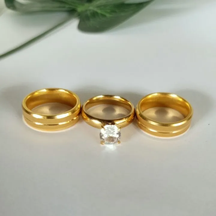 WR6 18k gold with engagement ring | Lazada PH