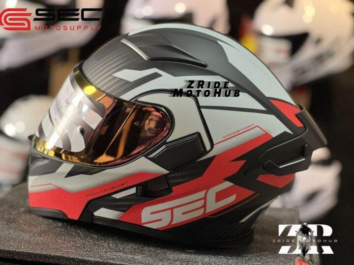 SEC FULL FACE MODULAR HELMET | Lazada PH