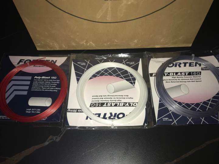 Forten Tennis String Poly-Blast 16g | Lazada PH