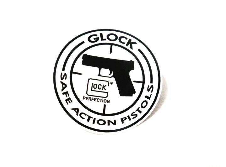 GLOCK STICKER (WHITE 3*3INCH) | Lazada PH